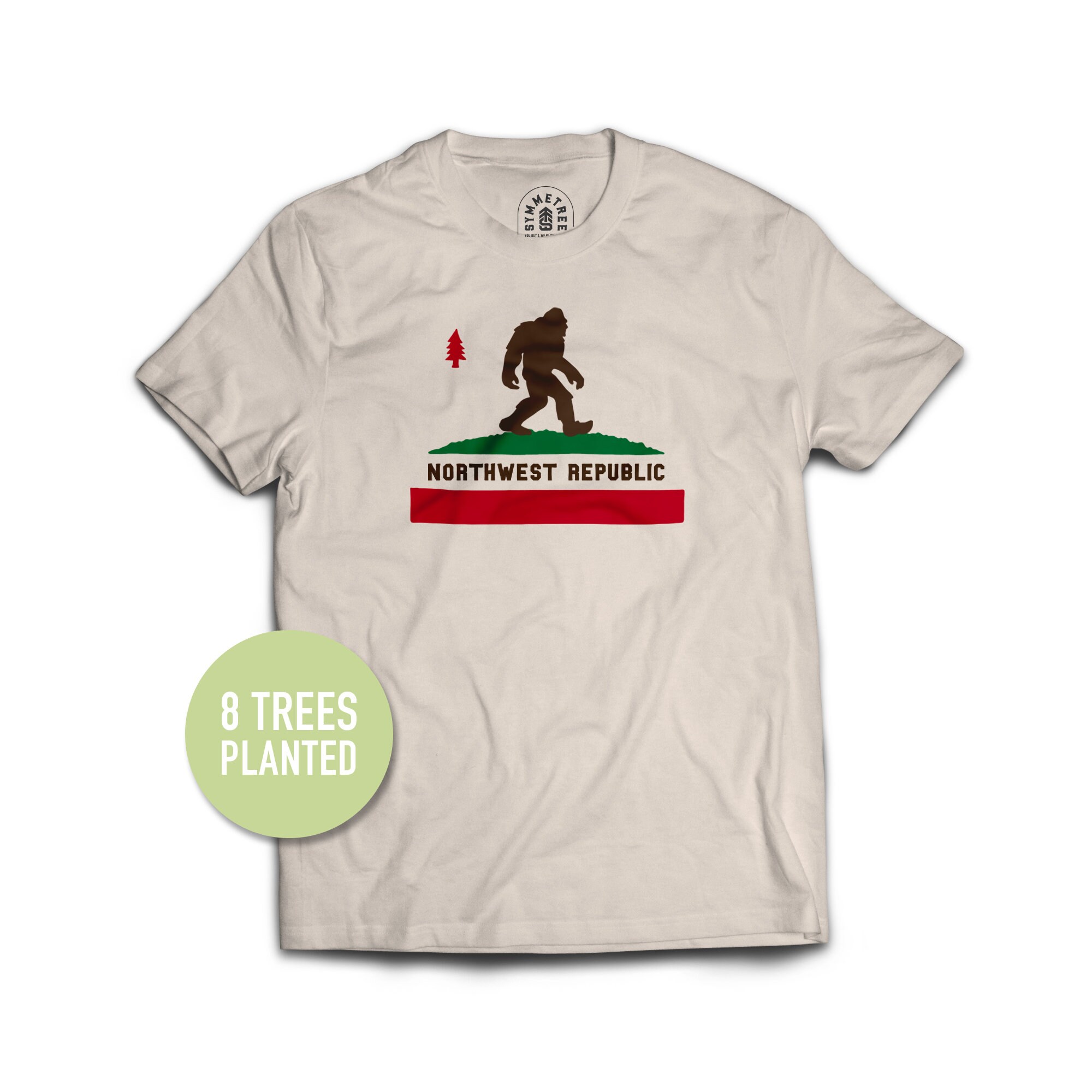 Bigfoot T-shirt Squatch Sasquatch USA California Flag | Etsy