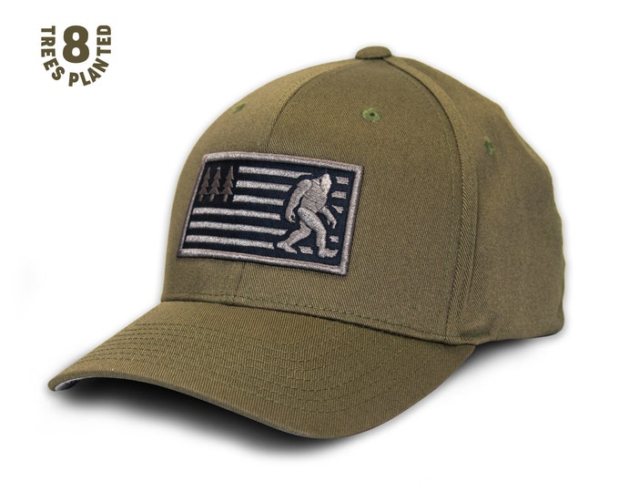 Elk Patch - American Flag - Hunting - PNW - Pacific Northwest - USA ...