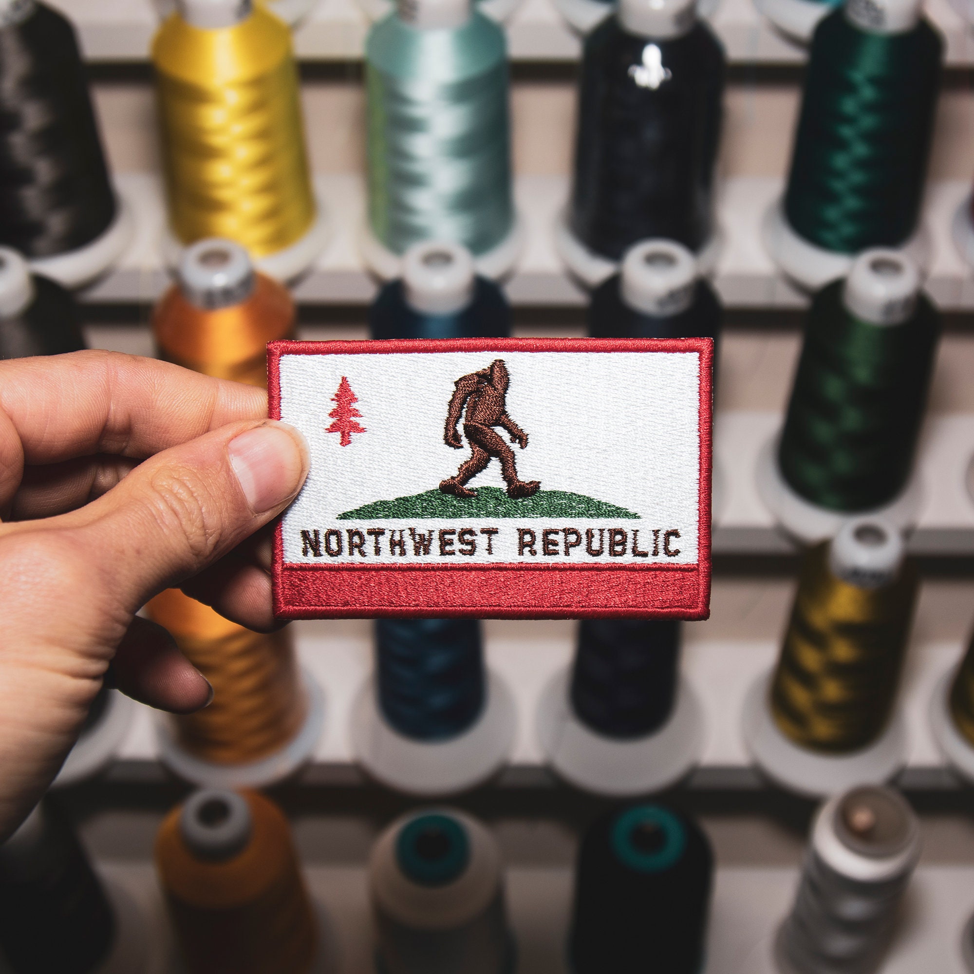 Pacific Northwest Patch PNW West Coast Forest Woods - Etsy