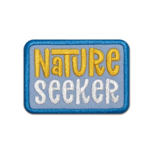 Nature Seeker Patch - Outdoor Hiking Biking Surfing Travel Camping Camp ...