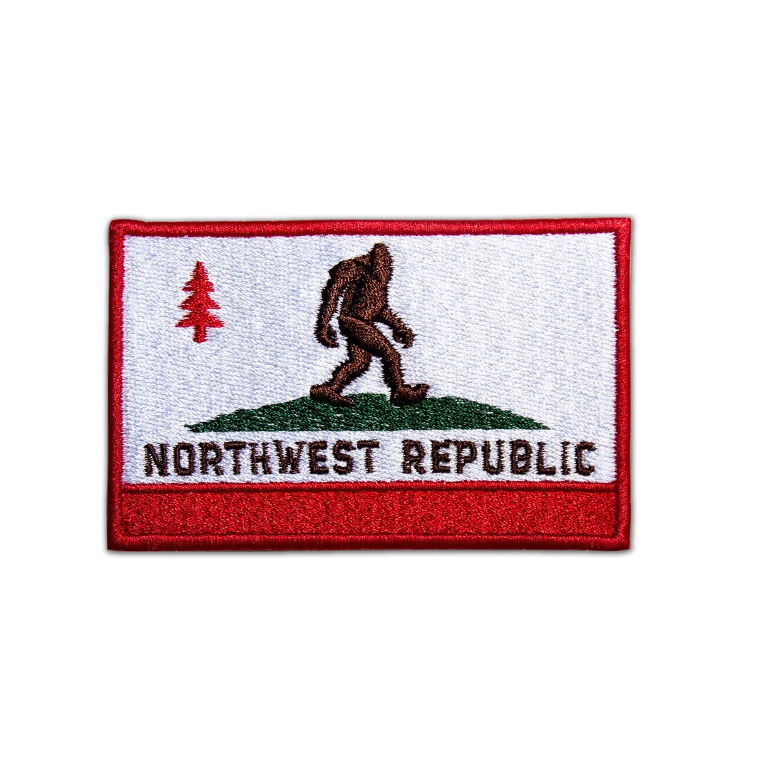 Pacific Northwest Patch PNW West Coast Forest Woods Clouds Sun Portland ...