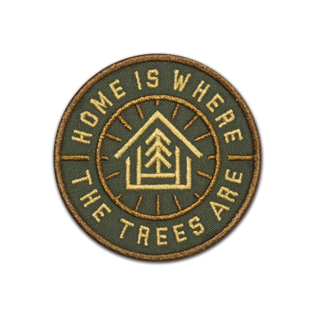 Camp Patch Gifts for Him Camping Nature Adventure Hiking Outdoors ...