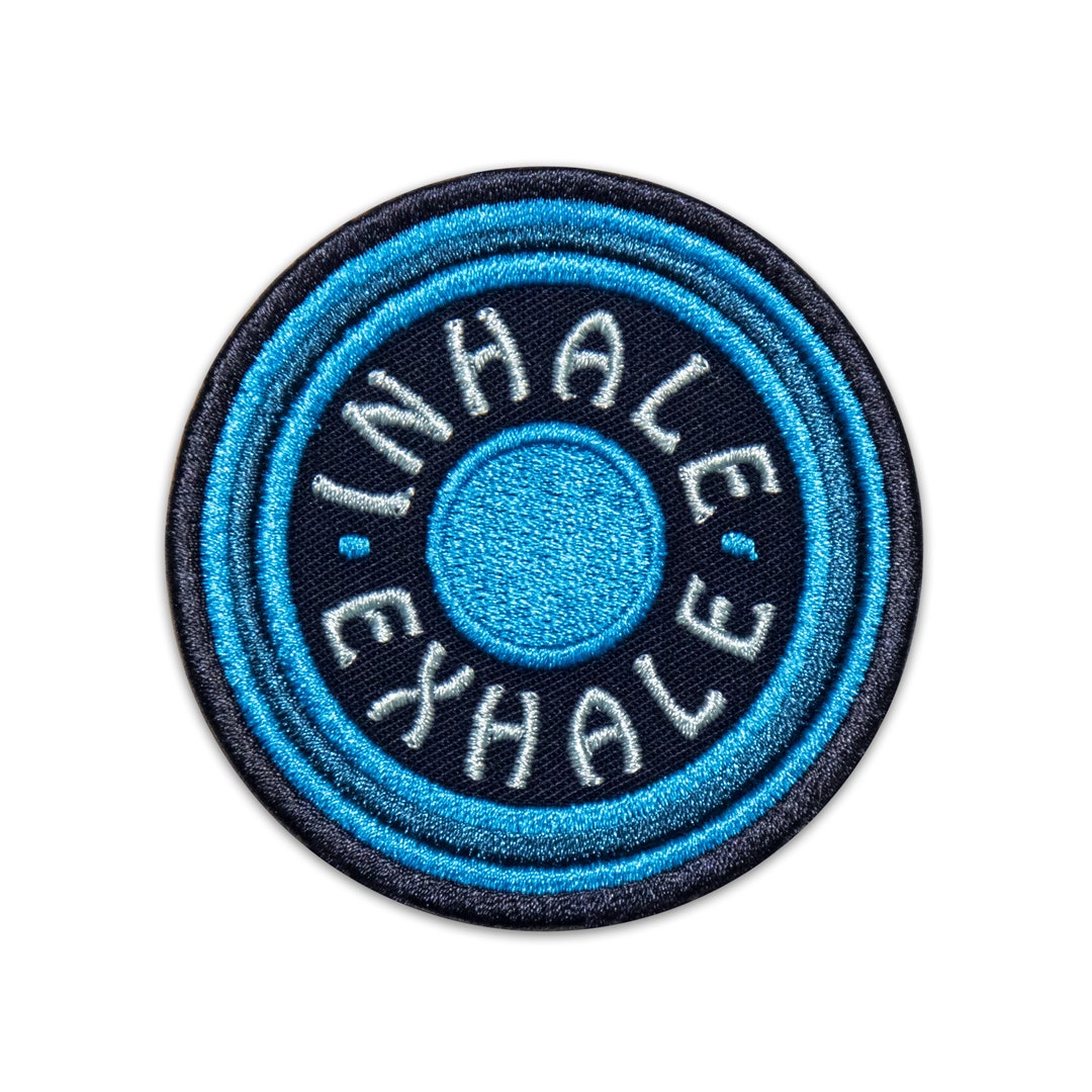 Mindfulness Embroidered Patch Retro Patch Patches for Jacket Meditation ...
