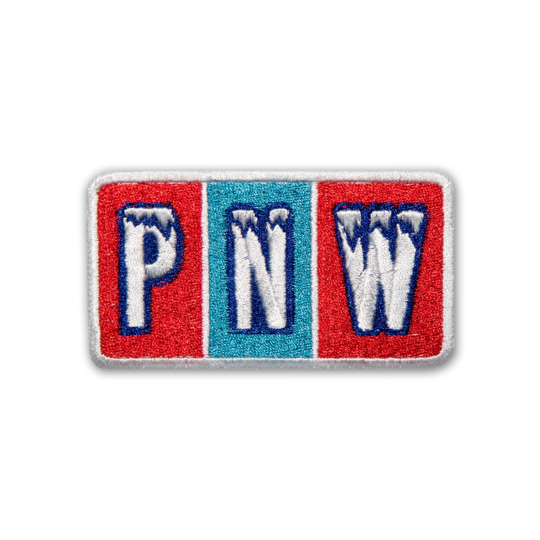 Pacific Northwest Patch PNW Winter Ski Snowboard Snow Mountain Oregon ...