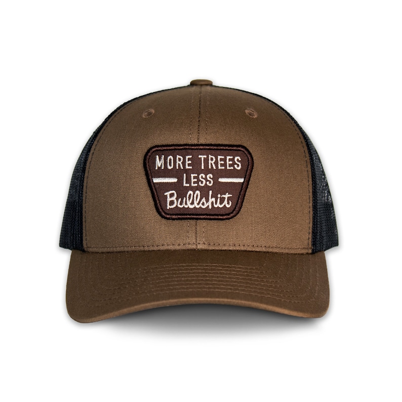 Camping Trucker Hat Vintage Hiking Trees Adventure Backpack Jacket Gift ...