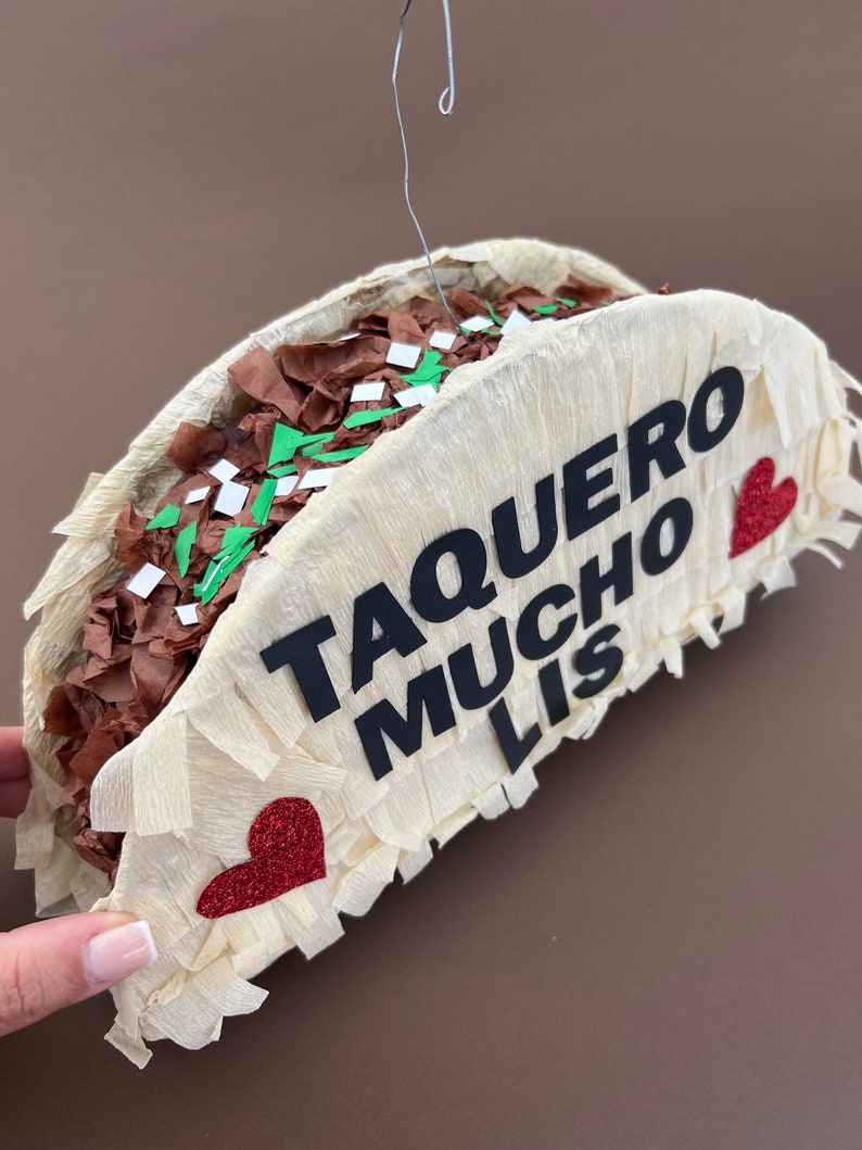 Mini Piñata, Taco Piñata, Valentine’s Day Gift, Piñata, Gift Box ...