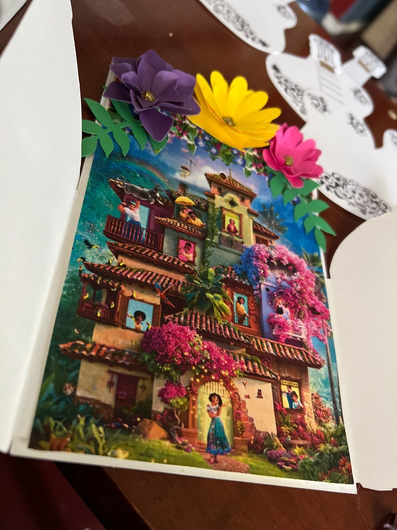 Encanto Invitation Handmade Invitation Encanto Birthday - Etsy