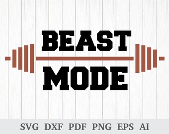 Beast mode svg | Etsy