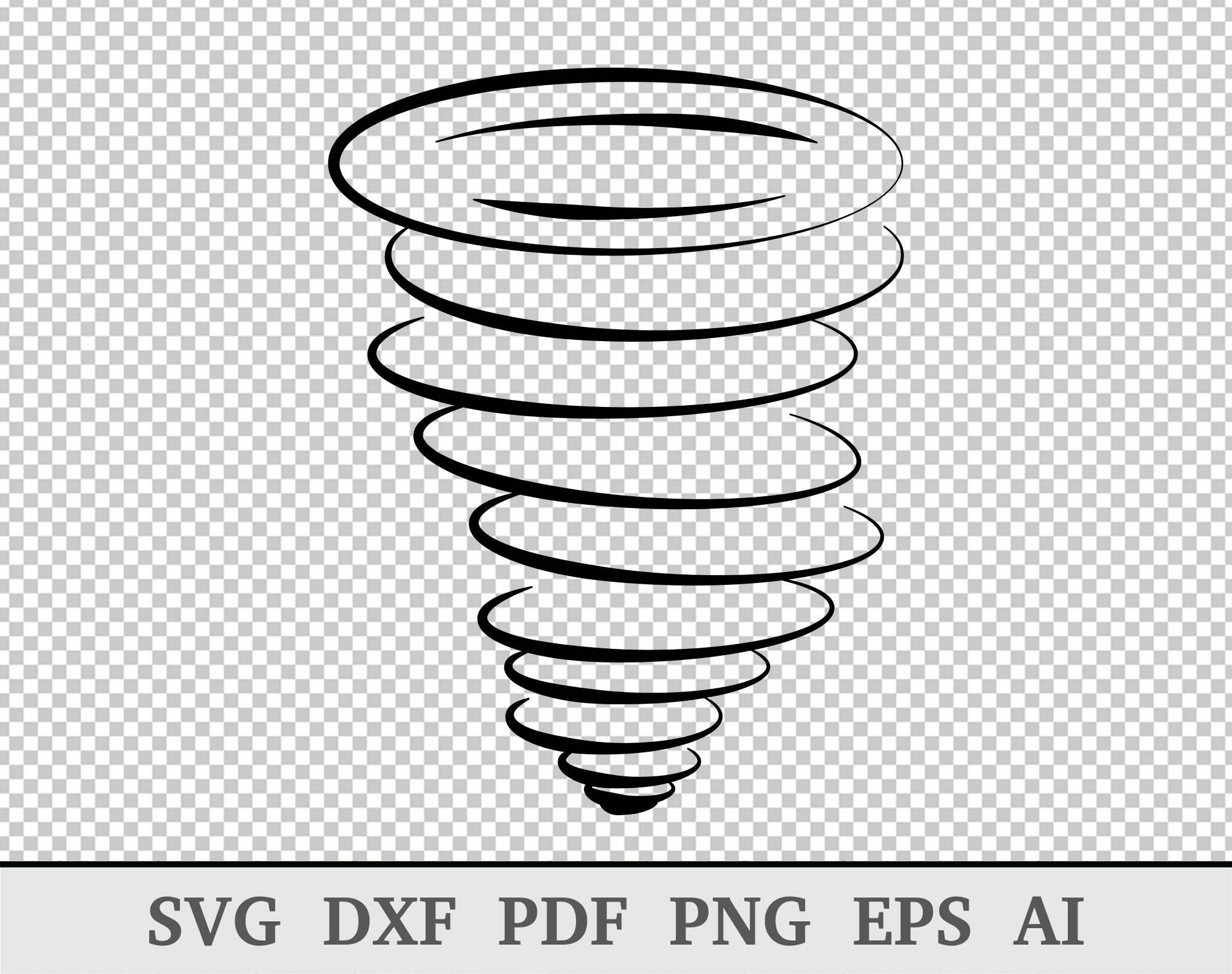 Tornado Svg Tornado Vector Tornado PNG Cyclone Svg - Etsy