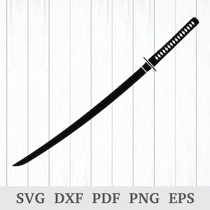 Katana Svg, Samurai Sword Svg, Japenese Samurai Sword Svg, Ninja Sword ...