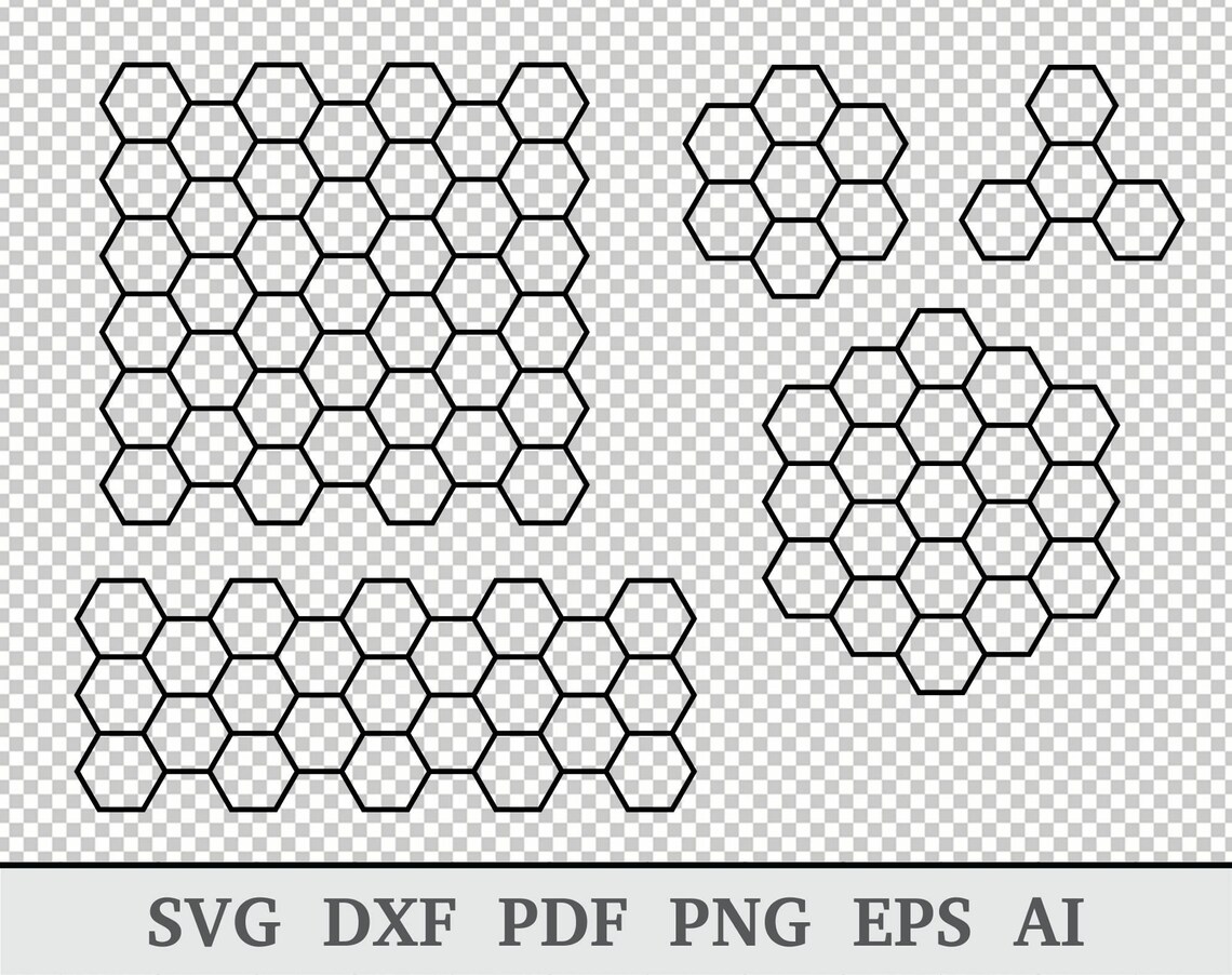 Honeycomb SVG, Honeycomb Pattern SVG, Hexagon Svg, Beehive Svg, Bee SVG ...