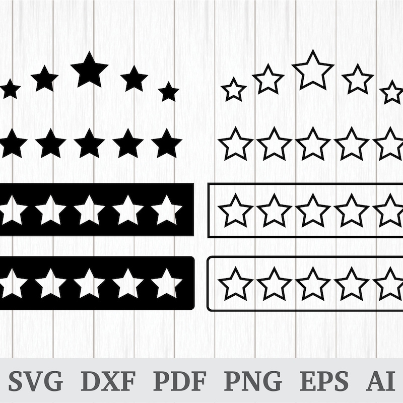 Star Svg - Etsy
