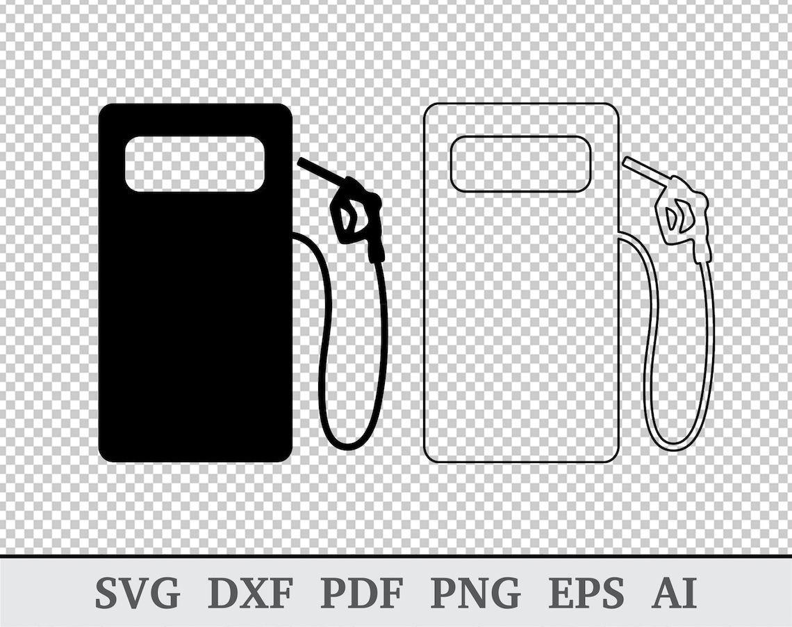 Gas Pump SVG Gasoline SVG Gas Station SVG Petroleum Svg - Etsy