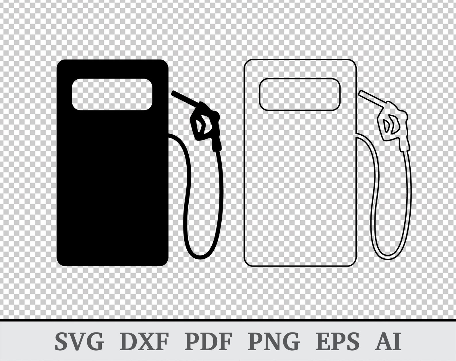 Gas Pump SVG Gasoline SVG Gas Station SVG Petroleum Svg - Etsy
