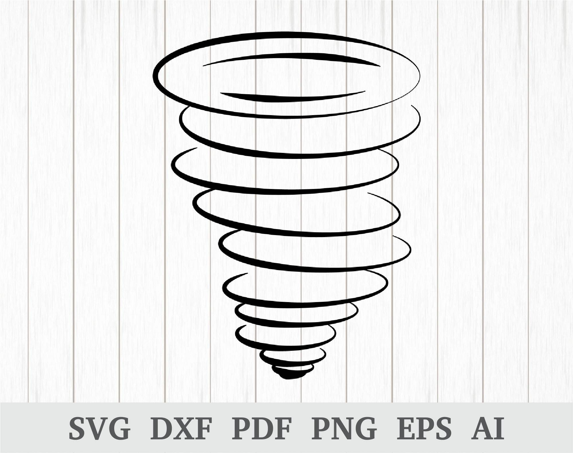 Tornado Svg Tornado Vector Tornado PNG Cyclone Svg - Etsy