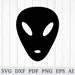 Alien Svg, Alien Face Svg, Alien Mask Svg, Alien Clipart, Alien Clip ...