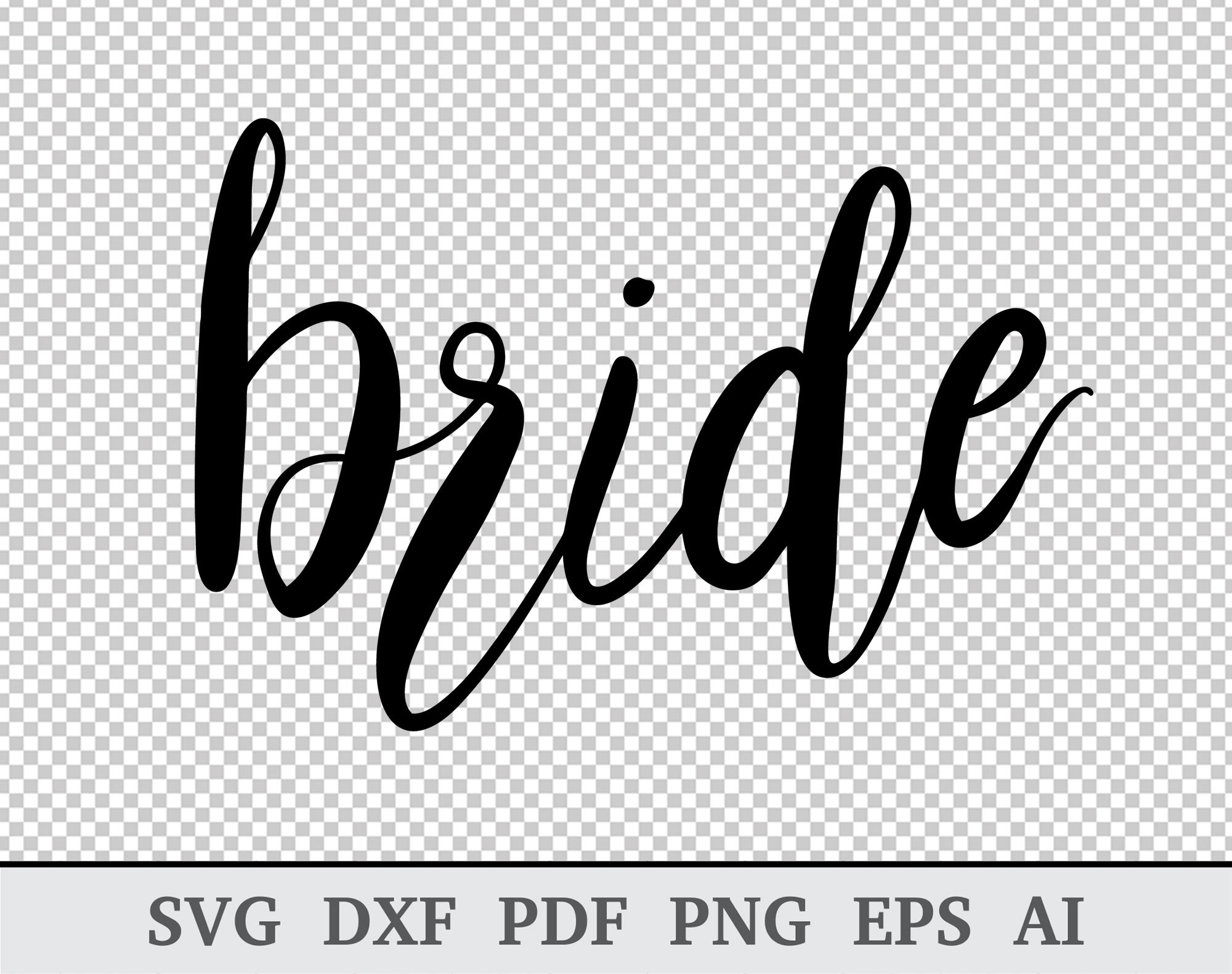 Bride SVG Bridal svg Bride word SVG Wedding Svg Marriage - Etsy México