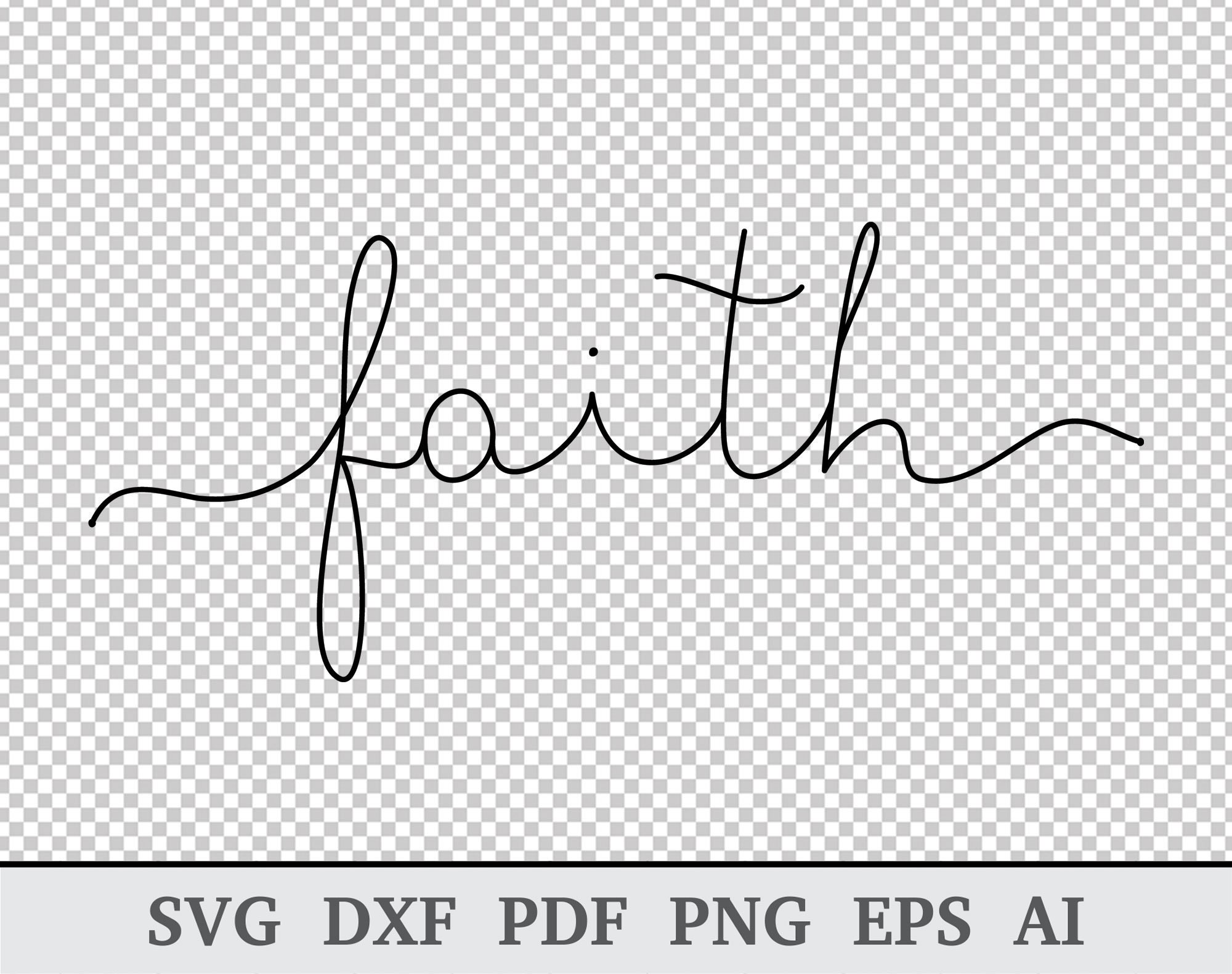 Faith Svg God SVG Christian SVG Jesus Svg Religion Svg | Etsy