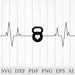 Gym Svg Heartbeat SVG Heart Pulse Svg Heart Beat SVG Music - Etsy