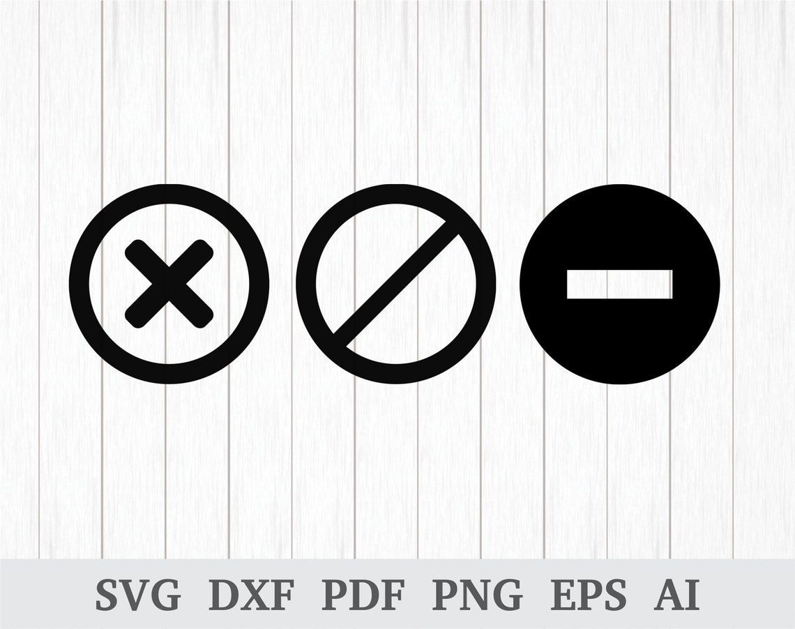 Stop Sign SVG, Block Sign SVG , Blocked Sign Svg, Stop Sign Clipart ...
