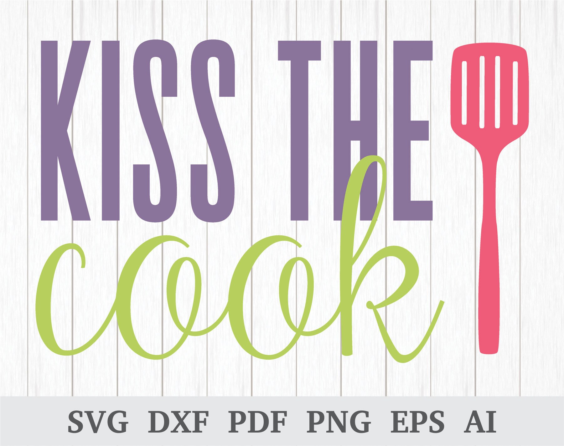Kuss der Koch SVG Chef SVG Küche Svg Spachtel Schürze Svg - Etsy Schweiz
