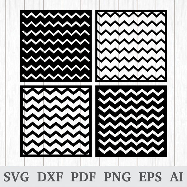 Chevron Stencil - Etsy