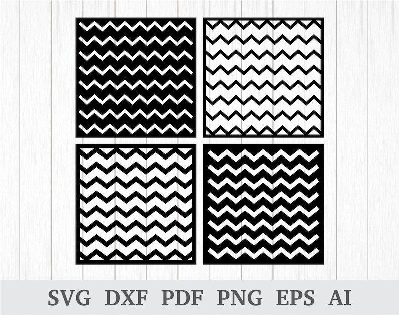Chevron Stencil SVG Chevron Pattern SVG Chevron Background - Etsy