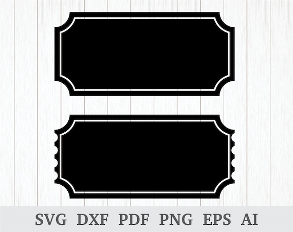 Ticket Shaped Clipart