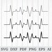 Heart Beat SVG, Heartbeat SVG, Heart SVG, Heart Pulse Svg, Heartbeat ...