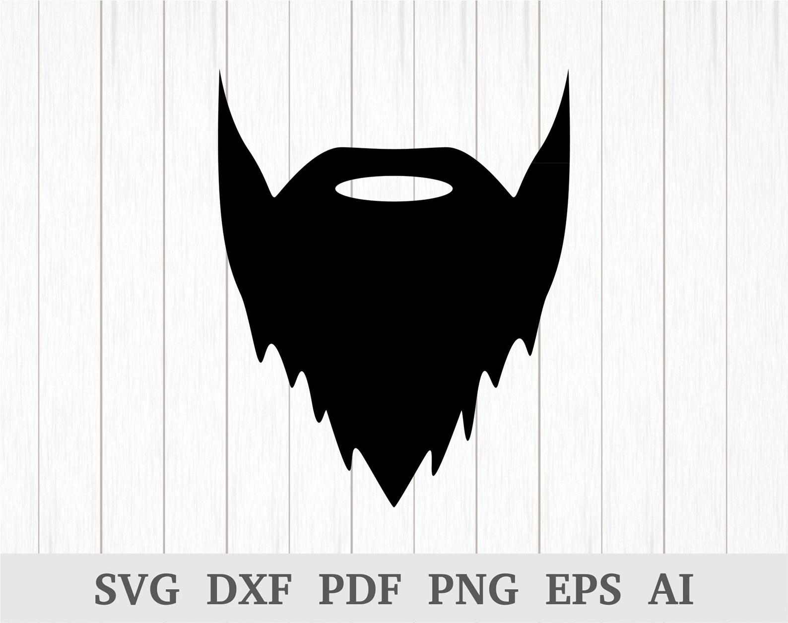 Beard SVG Beard Face SVG Man With Beard SVG Beard Clipart | Etsy