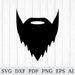 Beard SVG, Beard Face SVG, Man With Beard SVG, Beard Clipart, Beard ...
