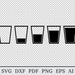 Glasses Svg , Glass Svg, Tumbler Svg, Glass Half Full Svg, Glasses ...