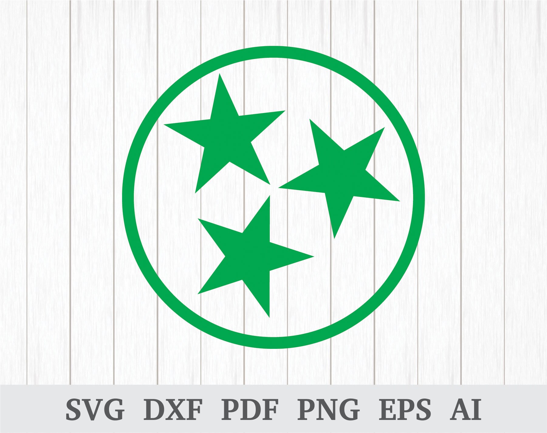 State of Tennessee Tri Star SVG, TN Stars, Svg Cutting Files, Quote Svg ...