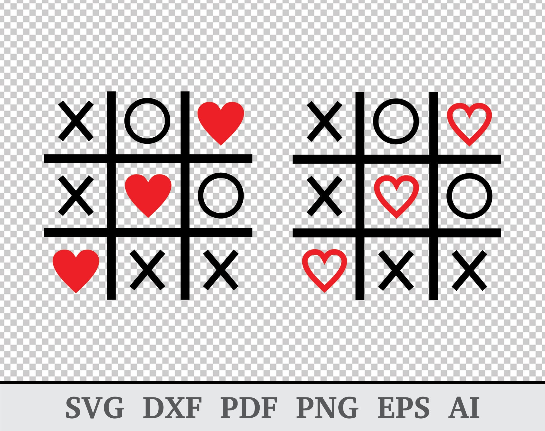 Tic Tac Toe Svg Tic Tac Toe Clipart Tic Tac Toe Vector Día - Etsy España