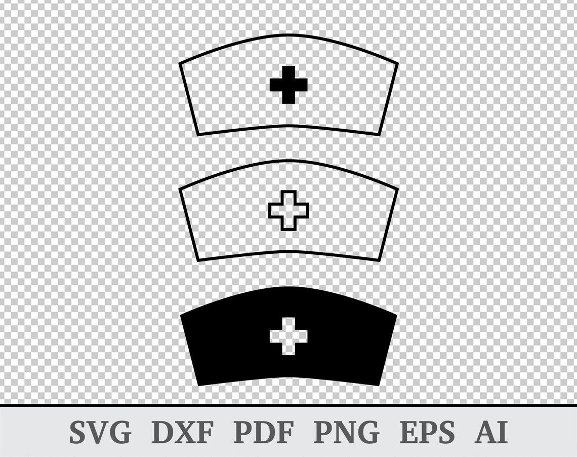 Nurse Hat SVG Nurse SVG Medical Nurse Hat Svg Nurse Life | Etsy Canada