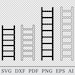 Ladder SVG, Ladder Vector, Ladder Clipart Cutting File, Svg Cutting ...