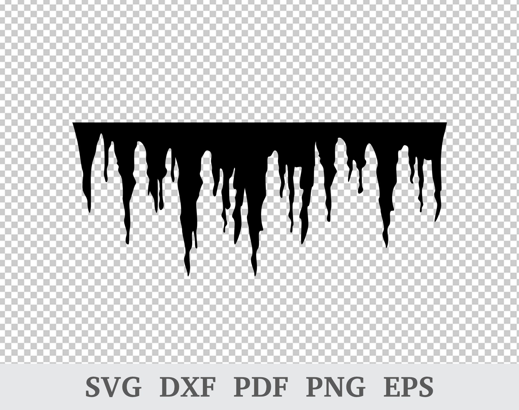 Icicle Svg, Icicles PNG, Icicles Clipart, Ice Svg, Frozen Ice Clipart ...