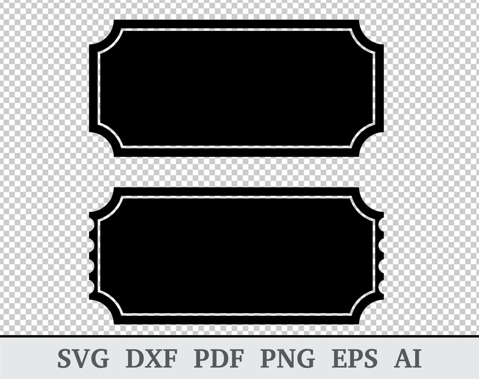 Ticket SVG, Ticket Clipart, Ticket PNG, Movie Ticket Svg, Event Ticket ...