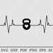 Gym Svg Heartbeat SVG Heart Pulse Svg Heart Beat SVG Music - Etsy