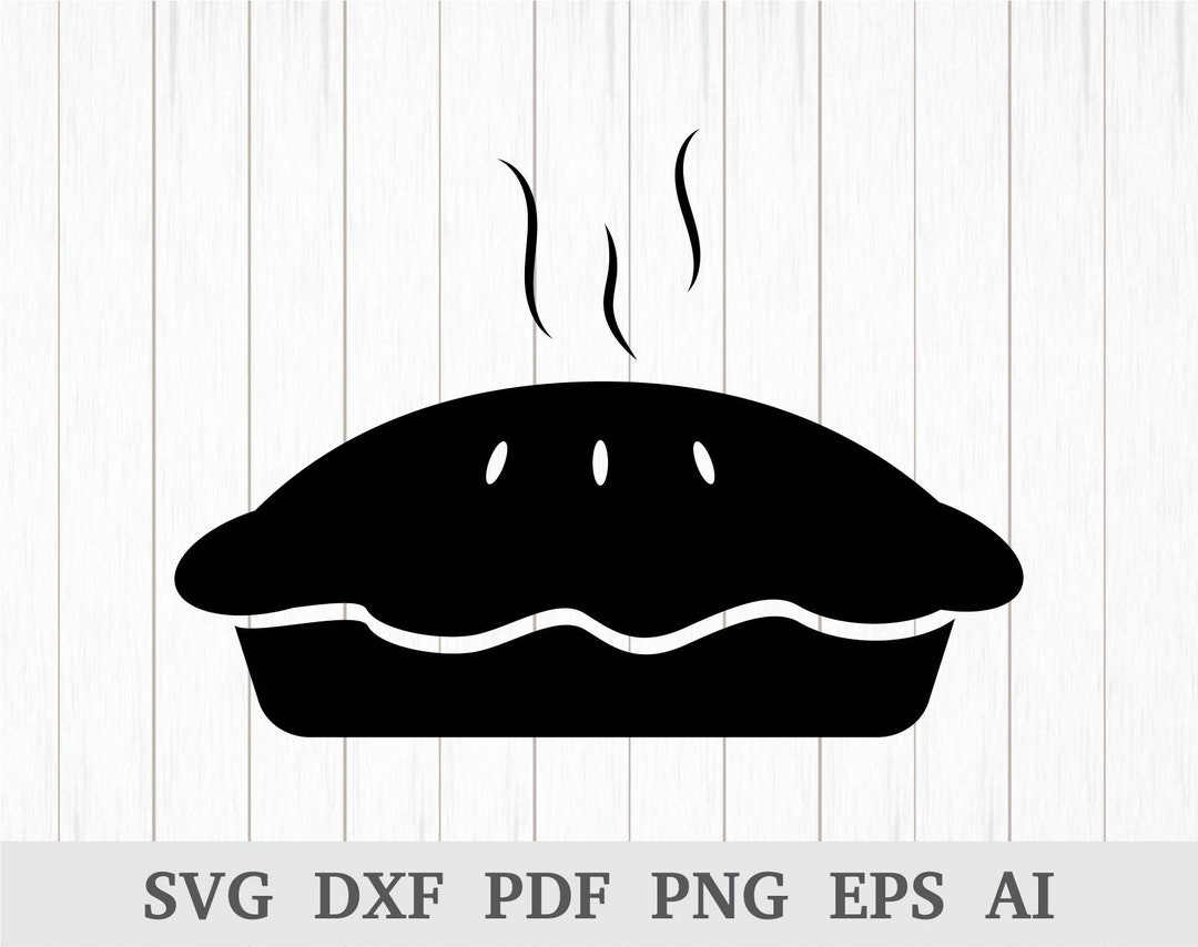 Pie Svg, Thanksgiving SVG, Pumpkin Pie Svg, Dessert Svg, Pie Vector ...