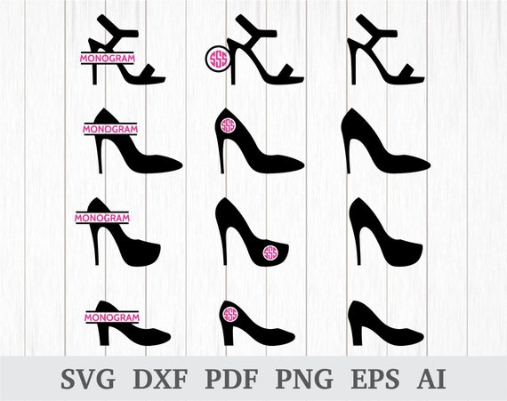 High Heels SVG File Stiletto Svg Heels SVG Women Shoes Svg | Etsy