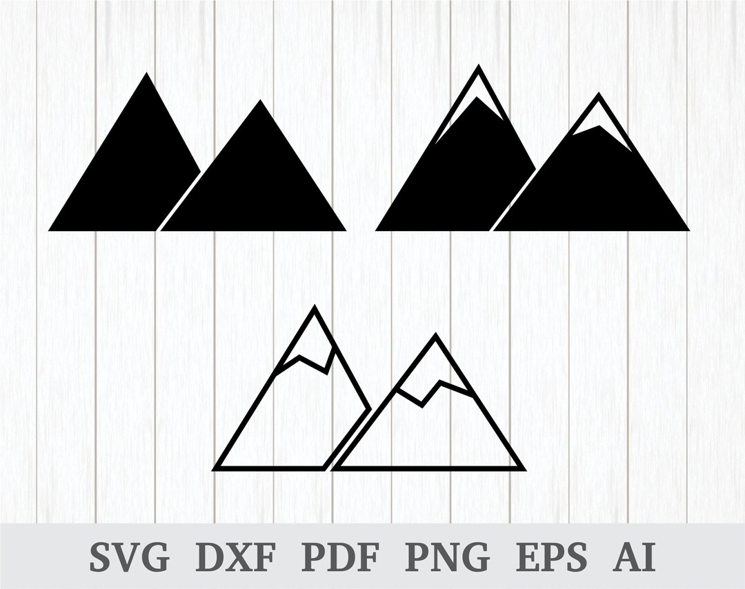 Mountain Svg, Mountain Svg Files, Mountains Svg, Mountain Png, Mountain ...