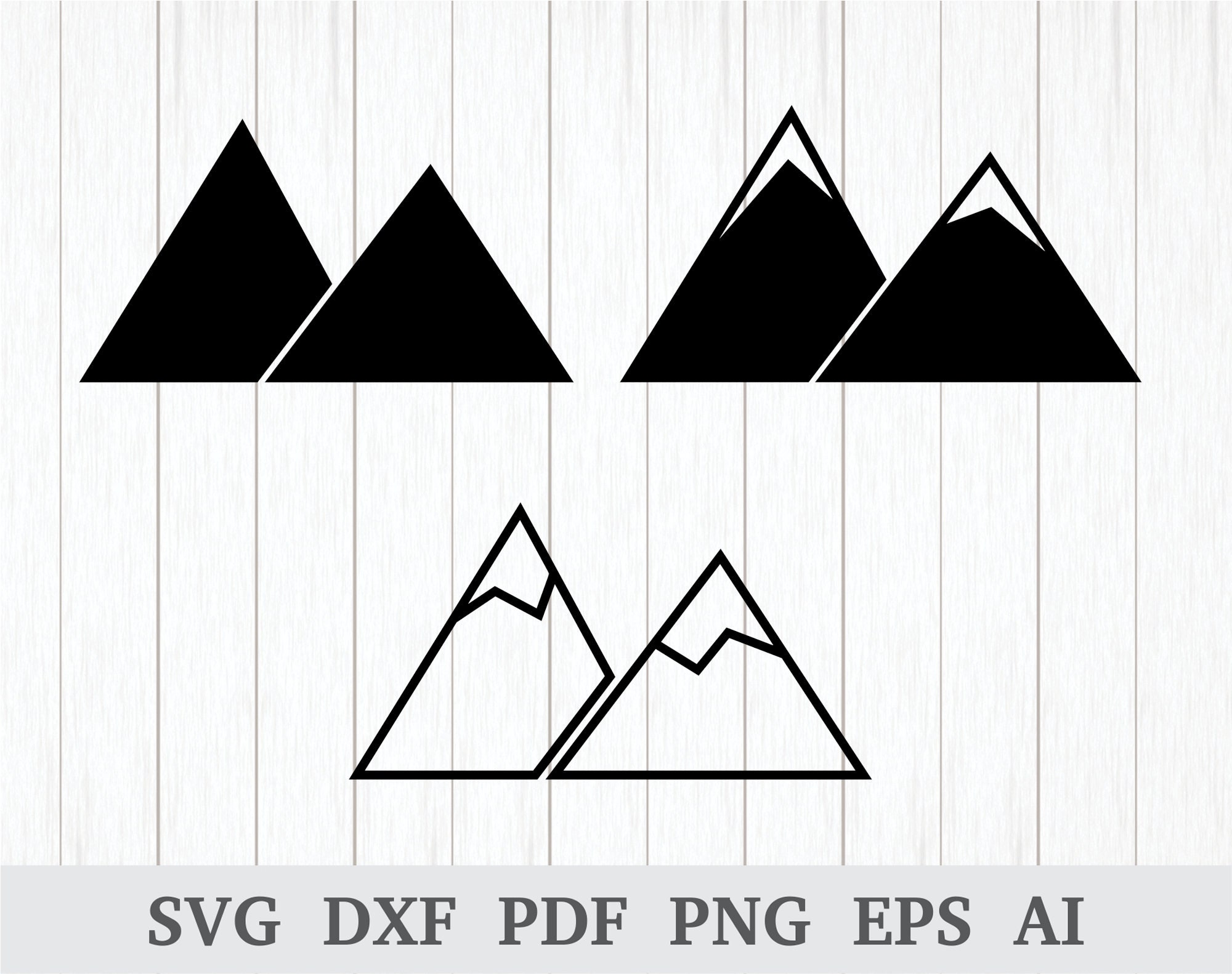 Mountain Svg Mountain Svg Files Mountains Svg Mountain Png - Etsy
