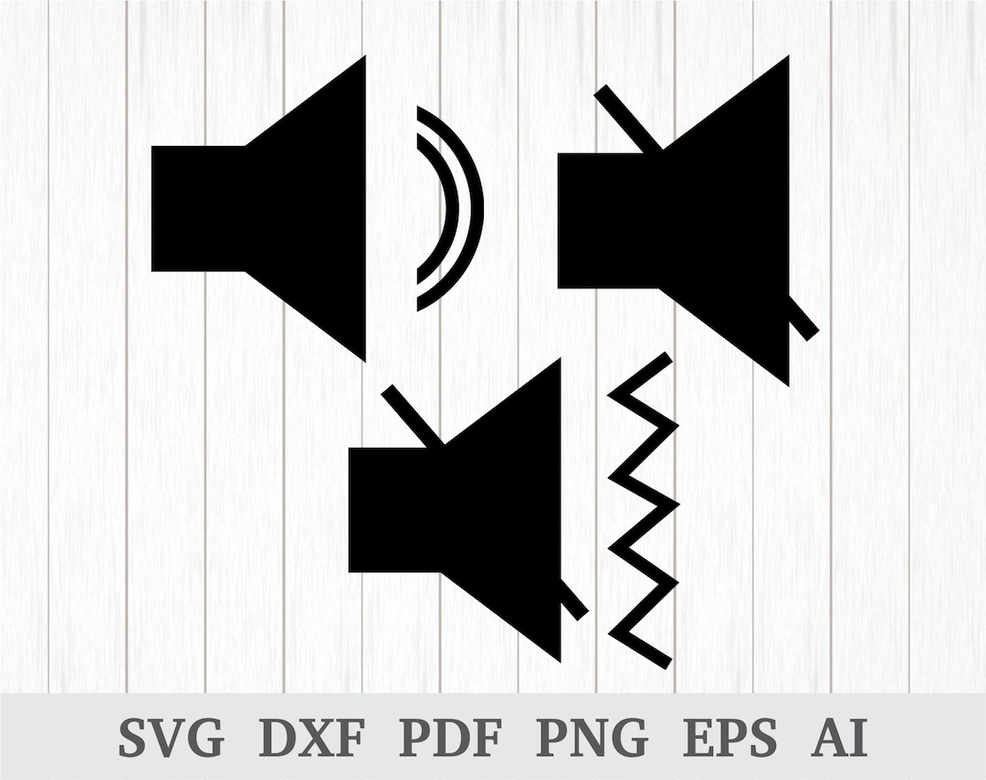Audio SVG, Audio Icon Svg, Audio Control Svg, Audio Signs, SVG Speaker ...