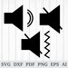 Audio SVG, Audio Icon Svg, Audio Control Svg, Audio Signs, SVG Speaker ...
