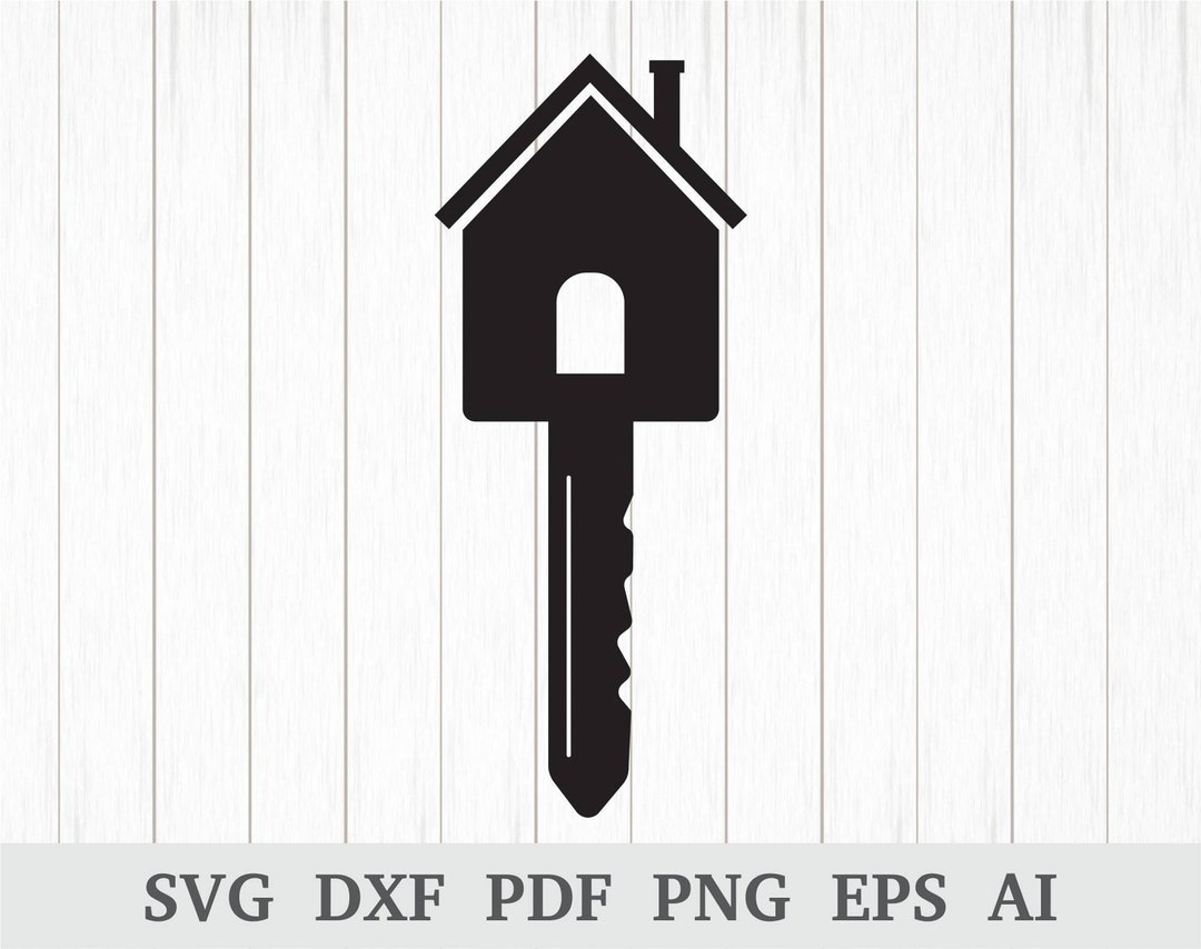 House Key Svg, Real Estate Svg, Real Estate Logo Svg, Home Key Svg ...