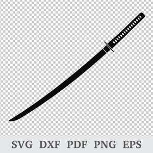 Katana Svg, Samurai Sword Svg, Japenese Samurai Sword Svg, Ninja Sword ...