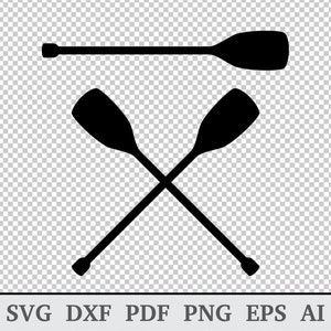 Oars SVG, Boat Oars SVG , Cross Paddles Svg, Lake Svg, Crossed Oars Svg ...