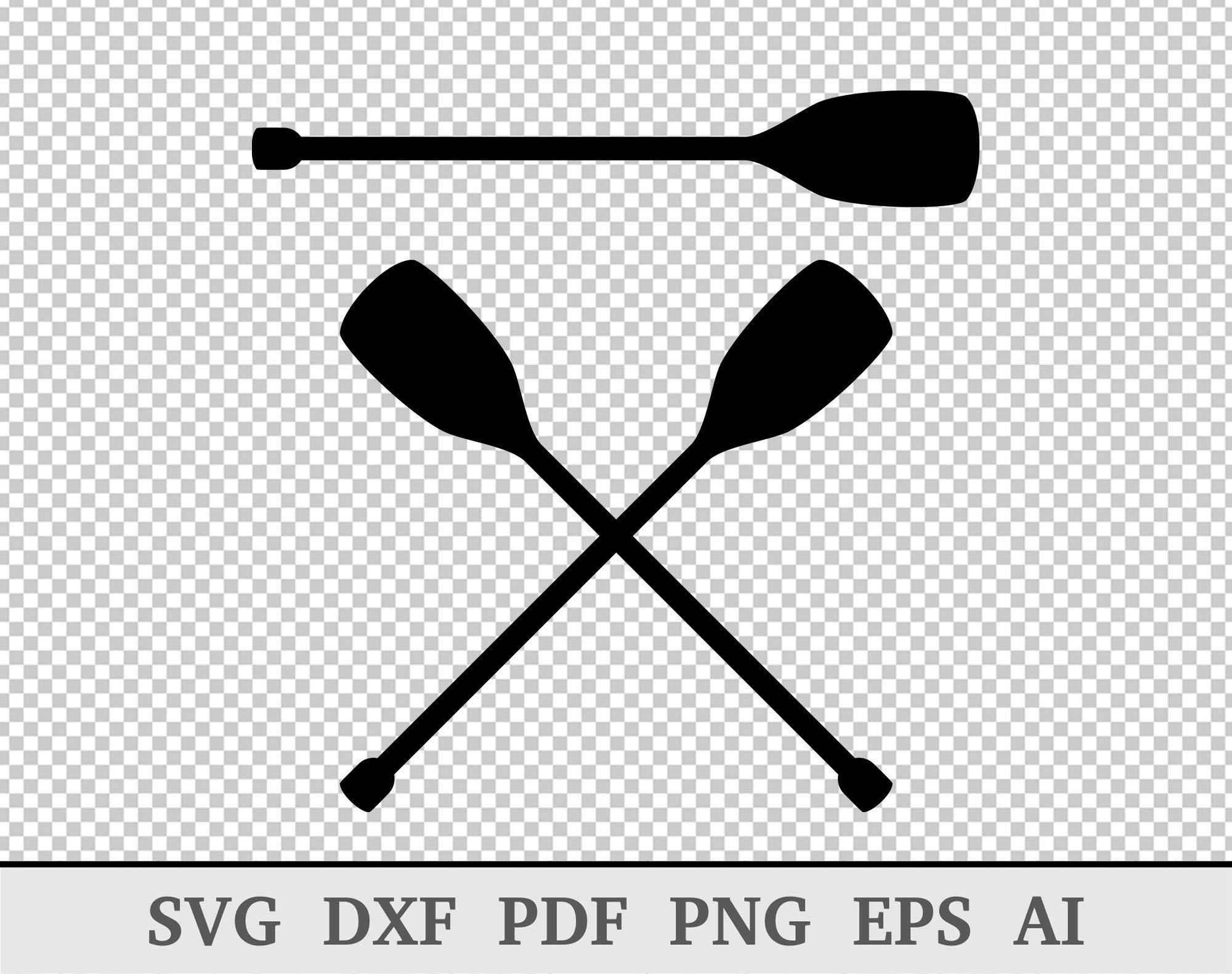 Oars SVG Boat Oars SVG Cross paddles svg Lake svg Crossed | Etsy