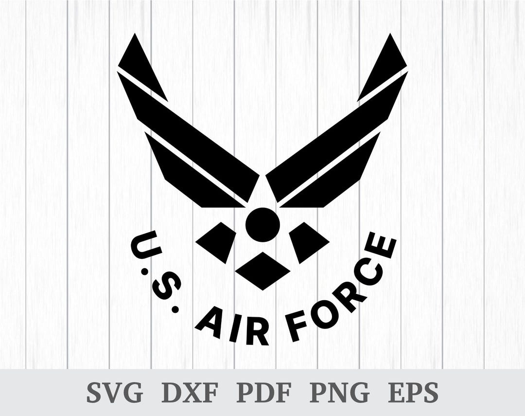 US Airforce SVG, Patriotic Svg Cut File, Military Svg, Army Svg, Air ...